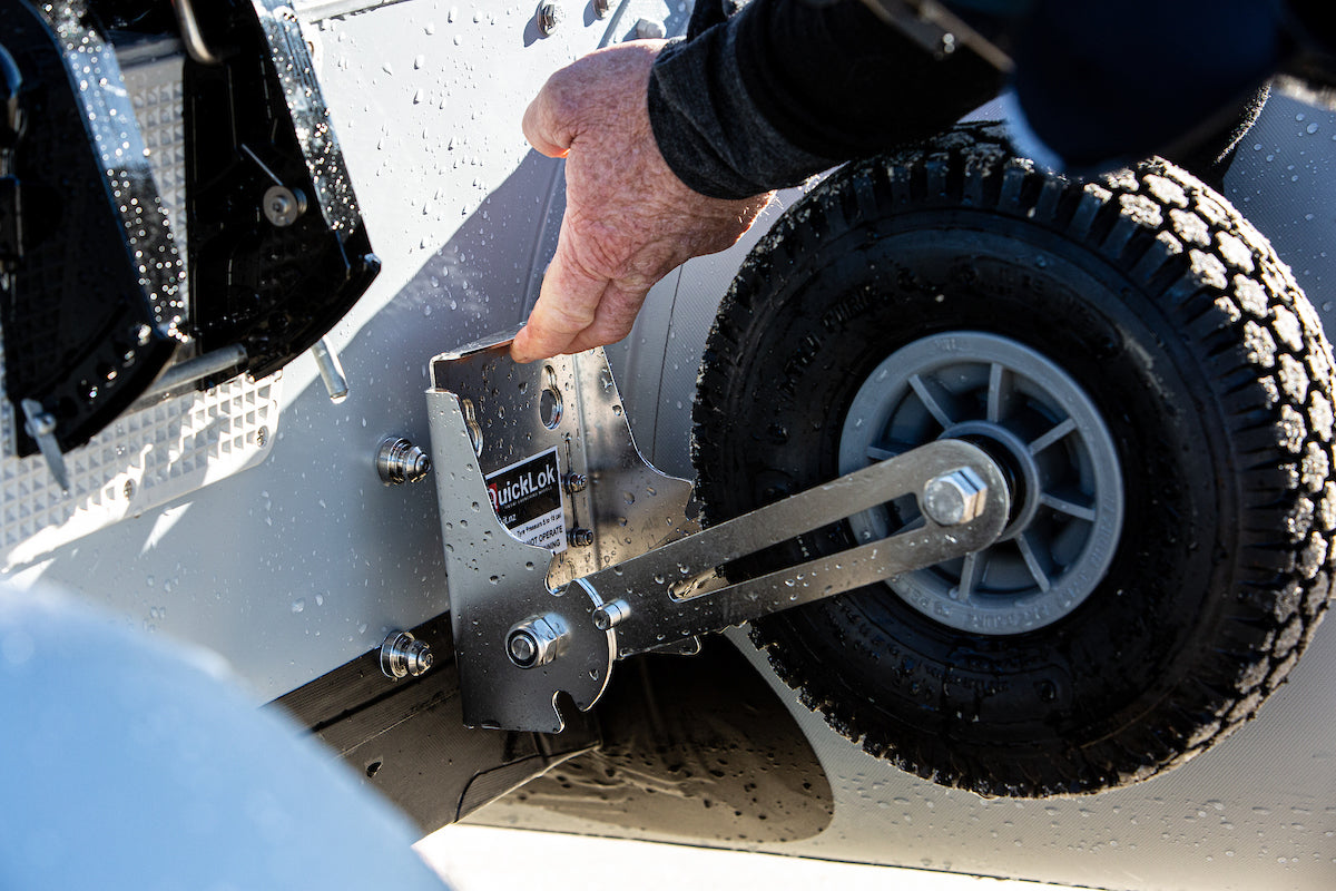 Why We Designed and Built QuickLok Dinghy Wheels – True Kit