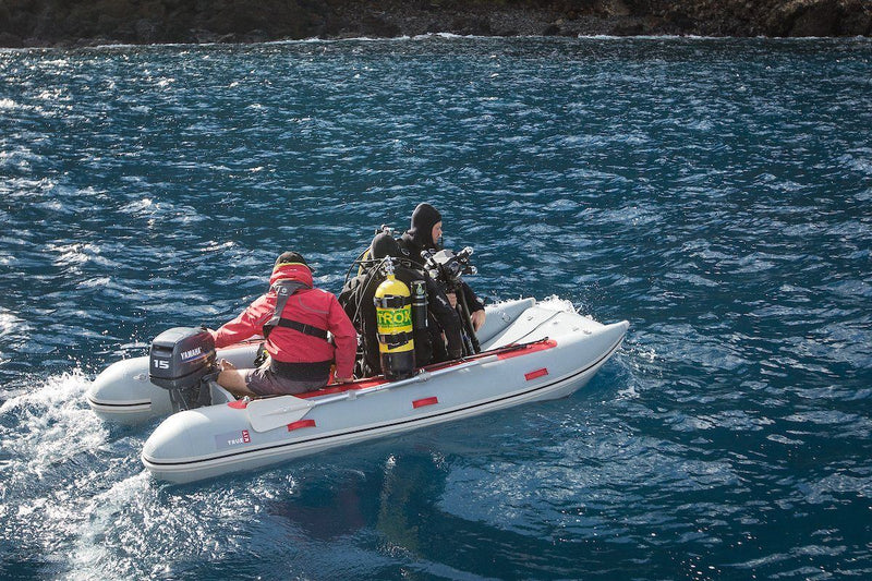 Inflatable Catamaran Landing Craft for fishing and diving - True Kit
